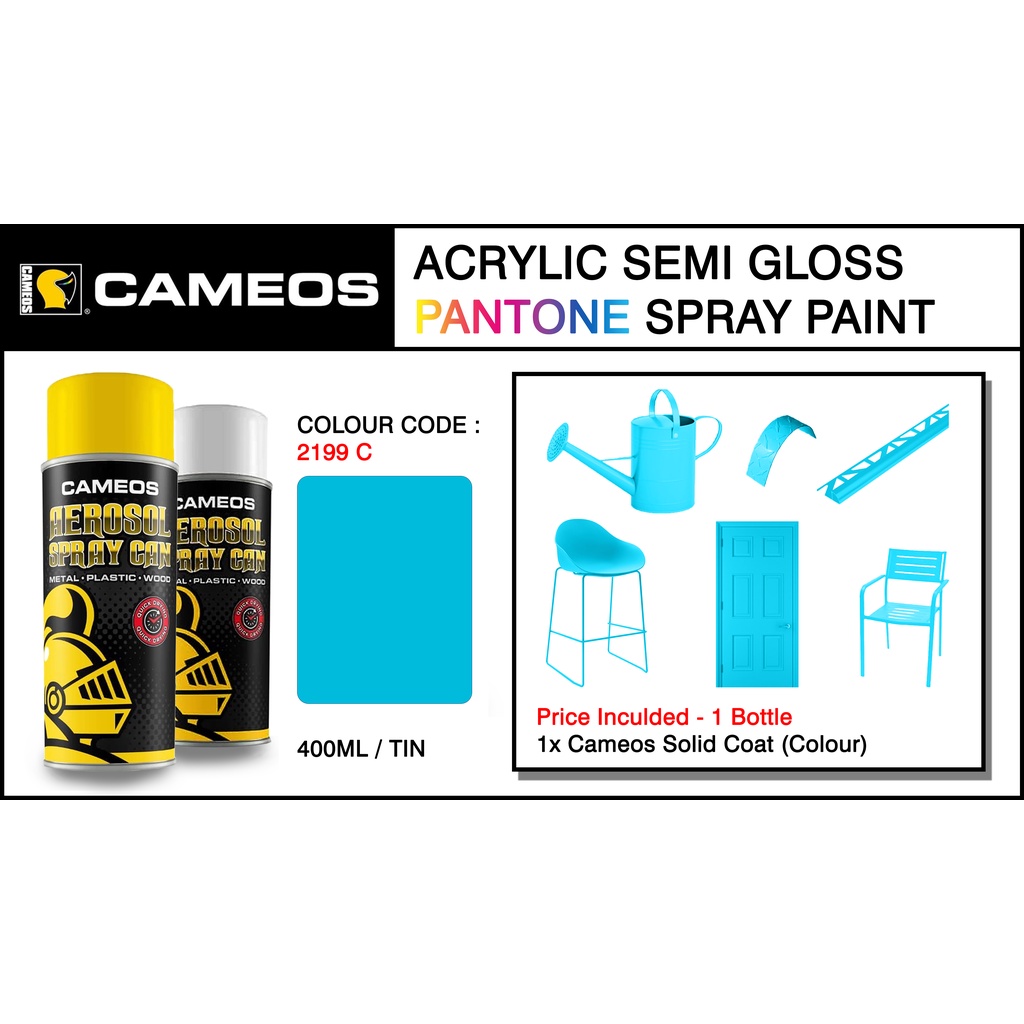 PANTONE Color P76 - Aerosol Spray Paint - CAMEOS 400ML/Bottle | Shopee ...