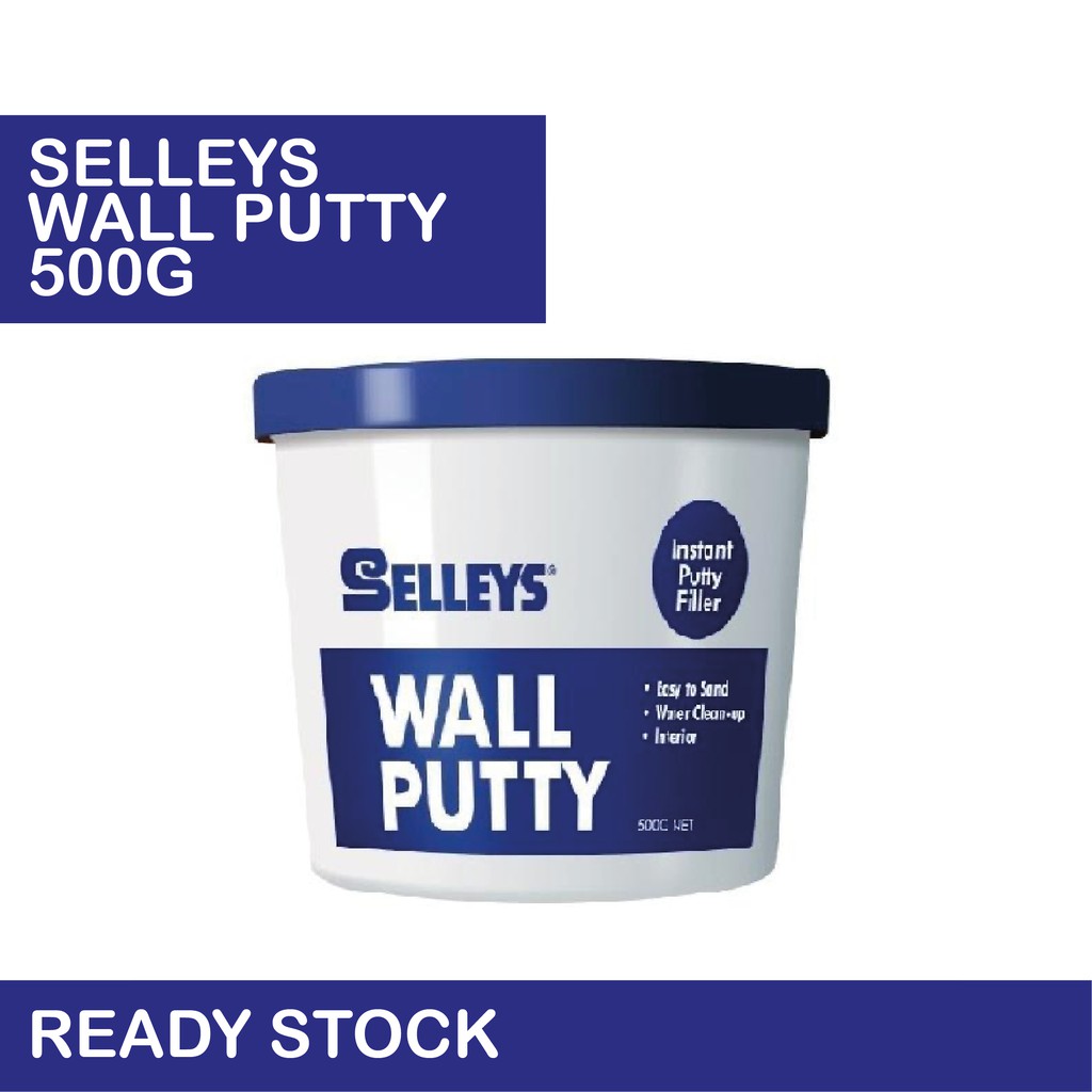 Selleys Wall Putty Filler 500g for Wall Crack Gap Plaster Partition ...