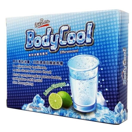 Icezon BodyCool Effervescent 5 Sachets (EXP 05/2026) | Shopee Malaysia