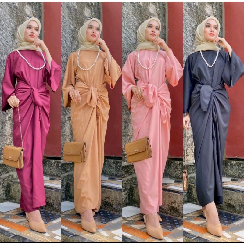 Kaftan Pario/Kaftan Ikat Depan Viral🔥Hot & Style🔥🔥 | Shopee Malaysia