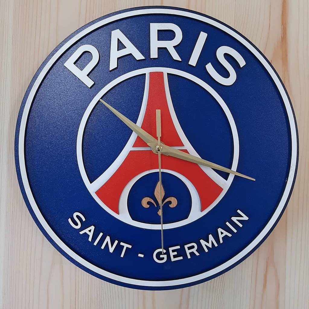 Jam Dinding/Wall Clock/Jam Hiasan Dinding/Vintage Wood Clock/Football ...