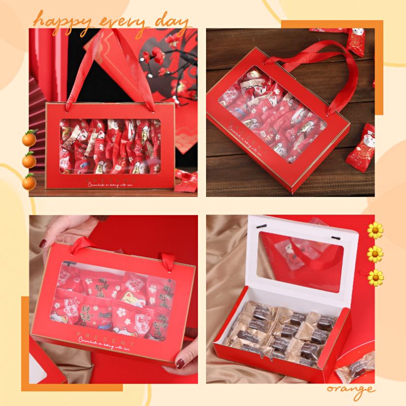 Chinese New Year Christmas Valentines Gift Box Candy Cookies Chocolate ...