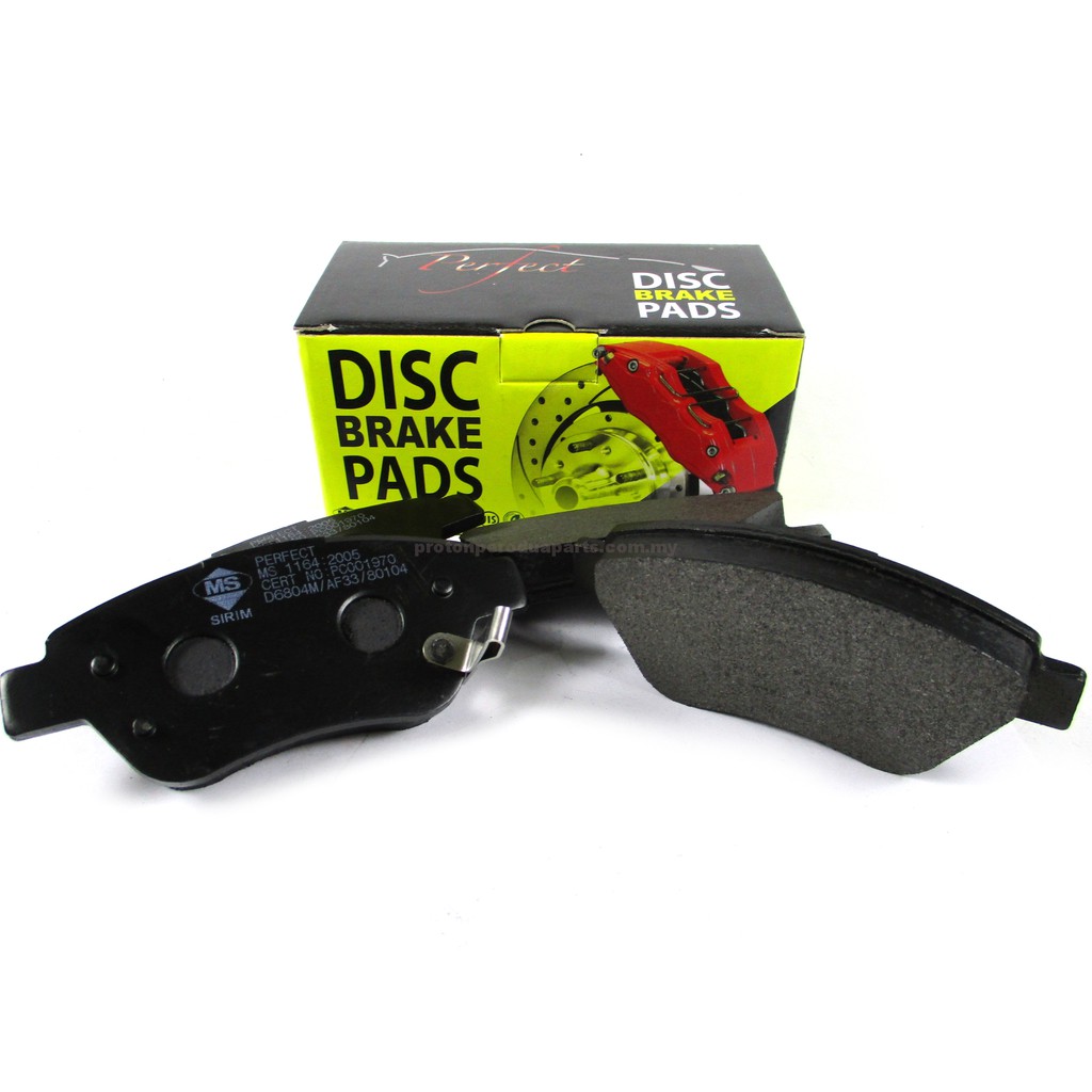 Front Brake Pad Depan - Proton Gen 2 Persona Old Satria Neo | Shopee ...