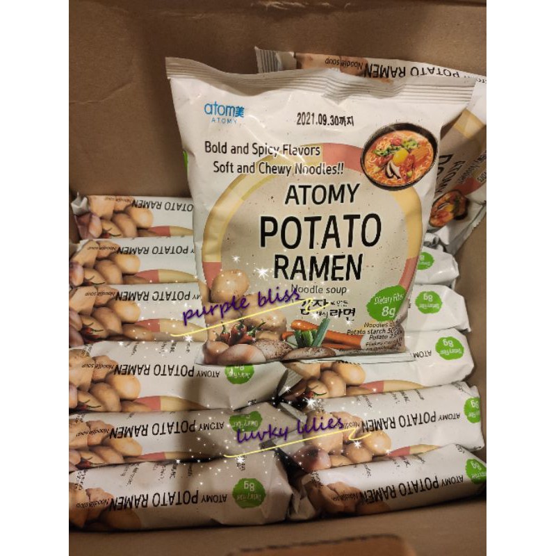 Atomy mee noodle ramen 艾多美马铃薯蔬菜拉面 (Pre-Order) | Shopee Malaysia