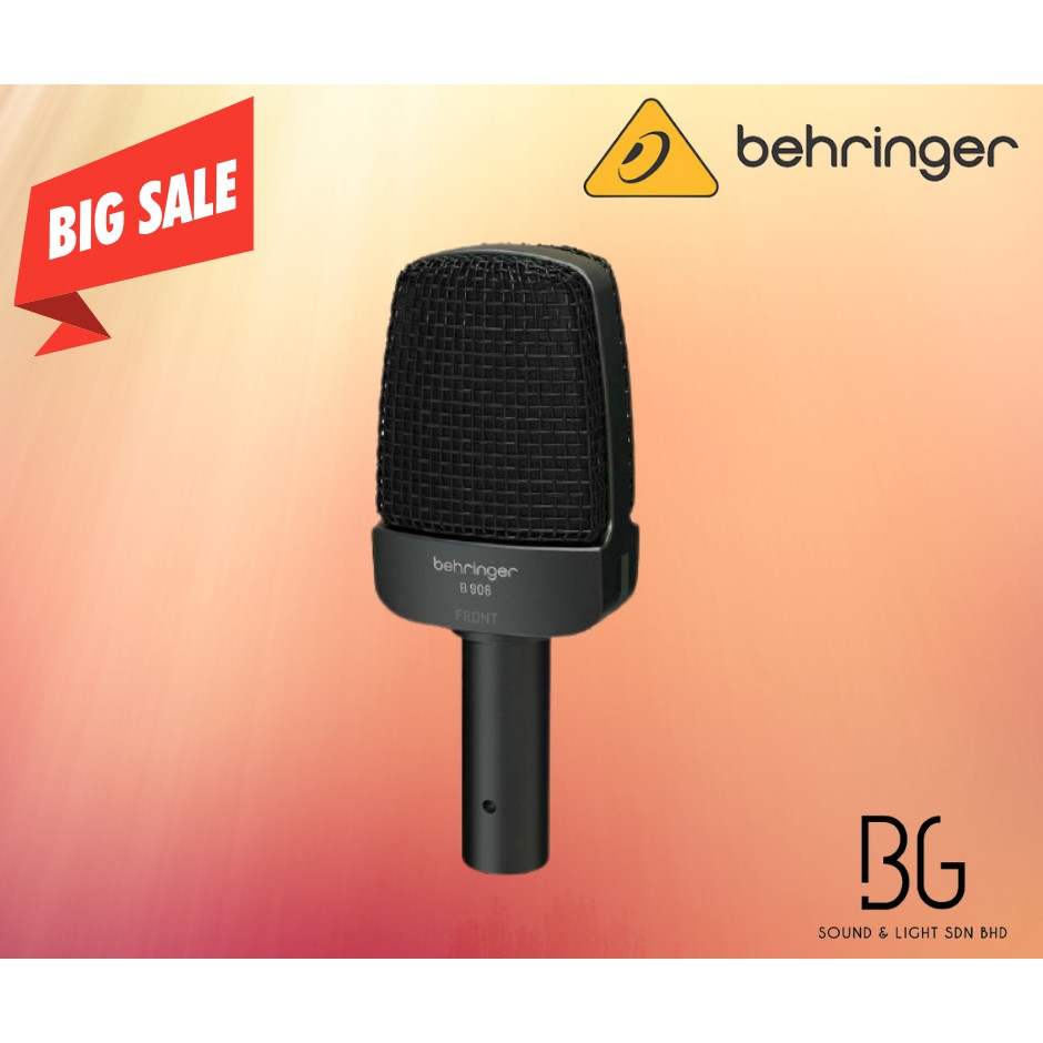 Behringer b906 Dynamic Microphone for Instrument and Vocal Applications ...