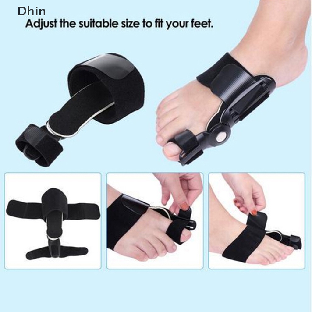 [Dhin] 1pc Adjustable Big Toe Bunion Splint Straightener Corrector Foot ...