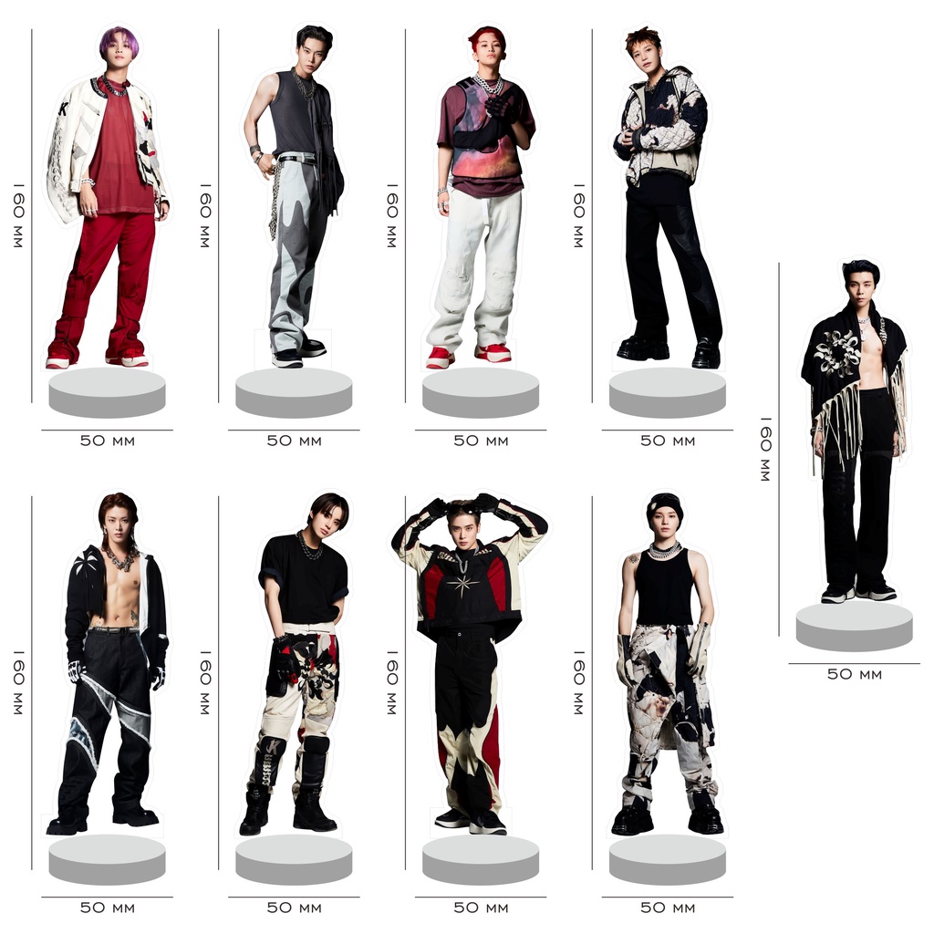 New NCT 127 Acrylic Standing Figure The 4th Album 2th Baddies | Shopee ...