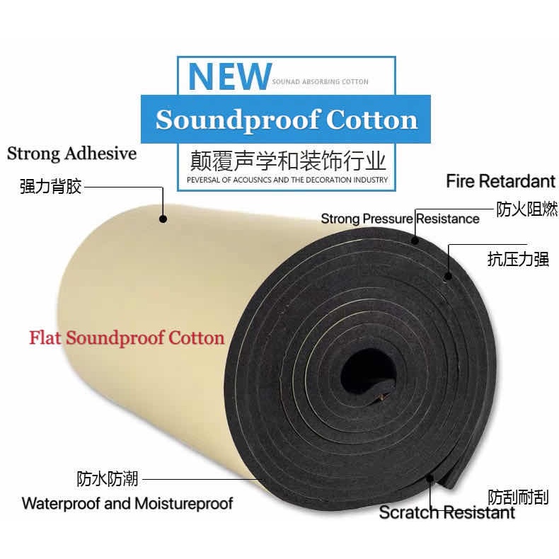Acoustic Foam Anti Sound Proof Foam Panels Noise Dampening Studio Music ...