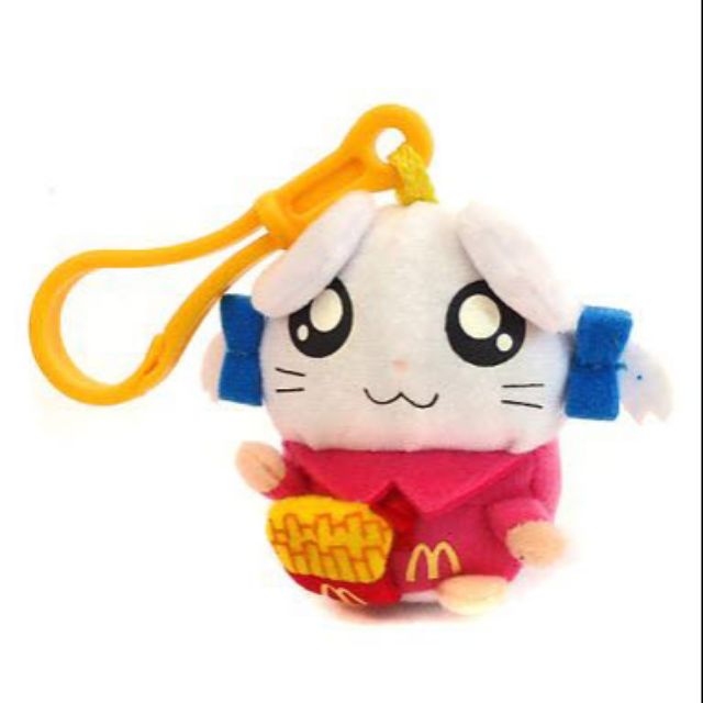 Authentic Hamtaro Hamster - Bijou Plush Soft Keychain | Shopee Malaysia