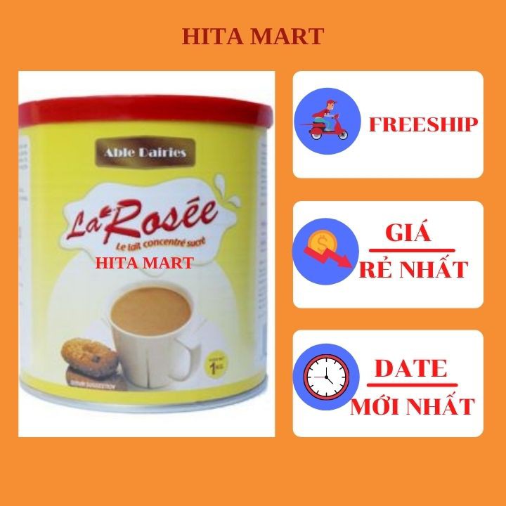 [GENUINE] Larosee condensed milk 1kg, La Rosee sweetened condensed milk ...