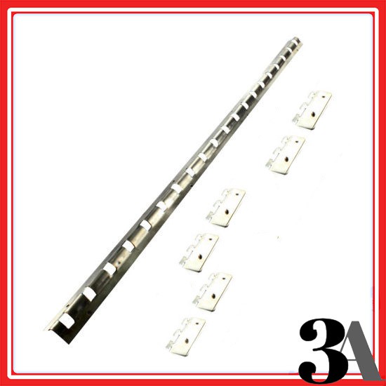 PVC Curtain Strip Hanger 304 Stainless Steel Holder Set Rail and 150mm ...