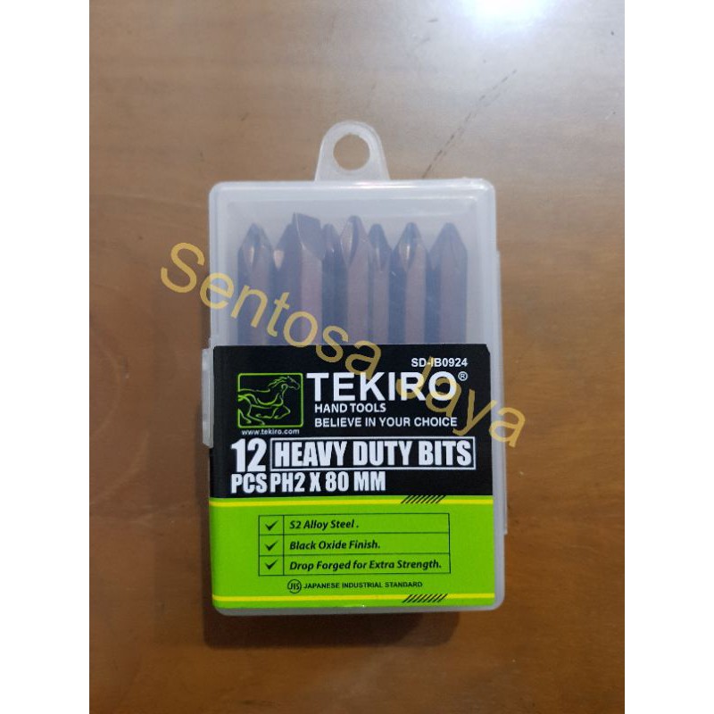 Screwdriver Bits / Heavy Duty Bits PH2 Tekiro (1 pcs) | Shopee Malaysia