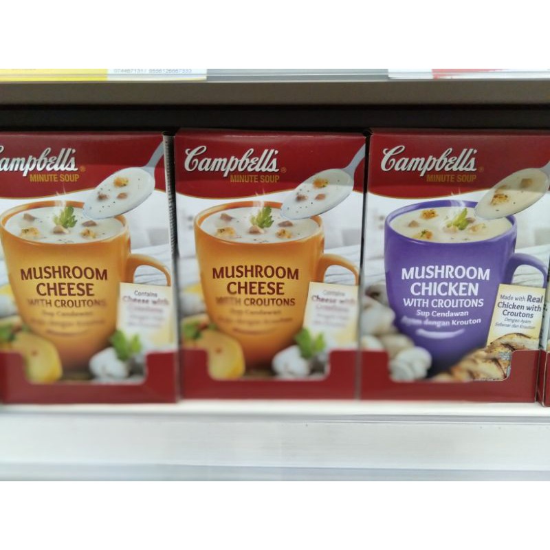 CAMPBELL'S INSTANT SOUP (ASSORTED FLAVORS - 3 PACKS) | Shopee Malaysia
