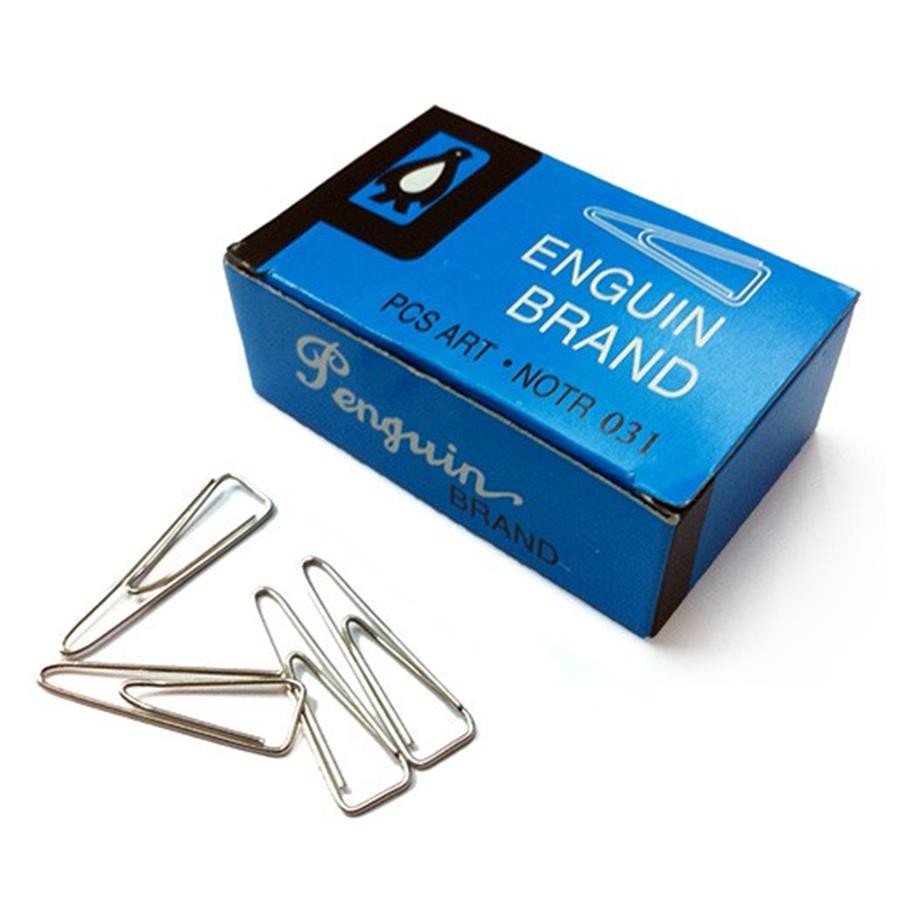 Penguin Triangle Paper Clip 25mm / 31mm (Klip Kertas Segi Tiga 25mm ...