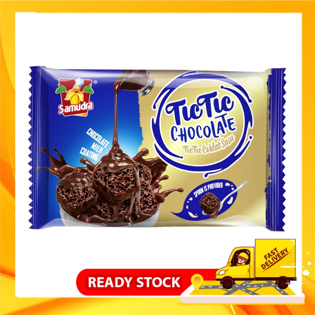 Samudra - Tic Tic Chocolate 80g - Crispy | Shopee Malaysia
