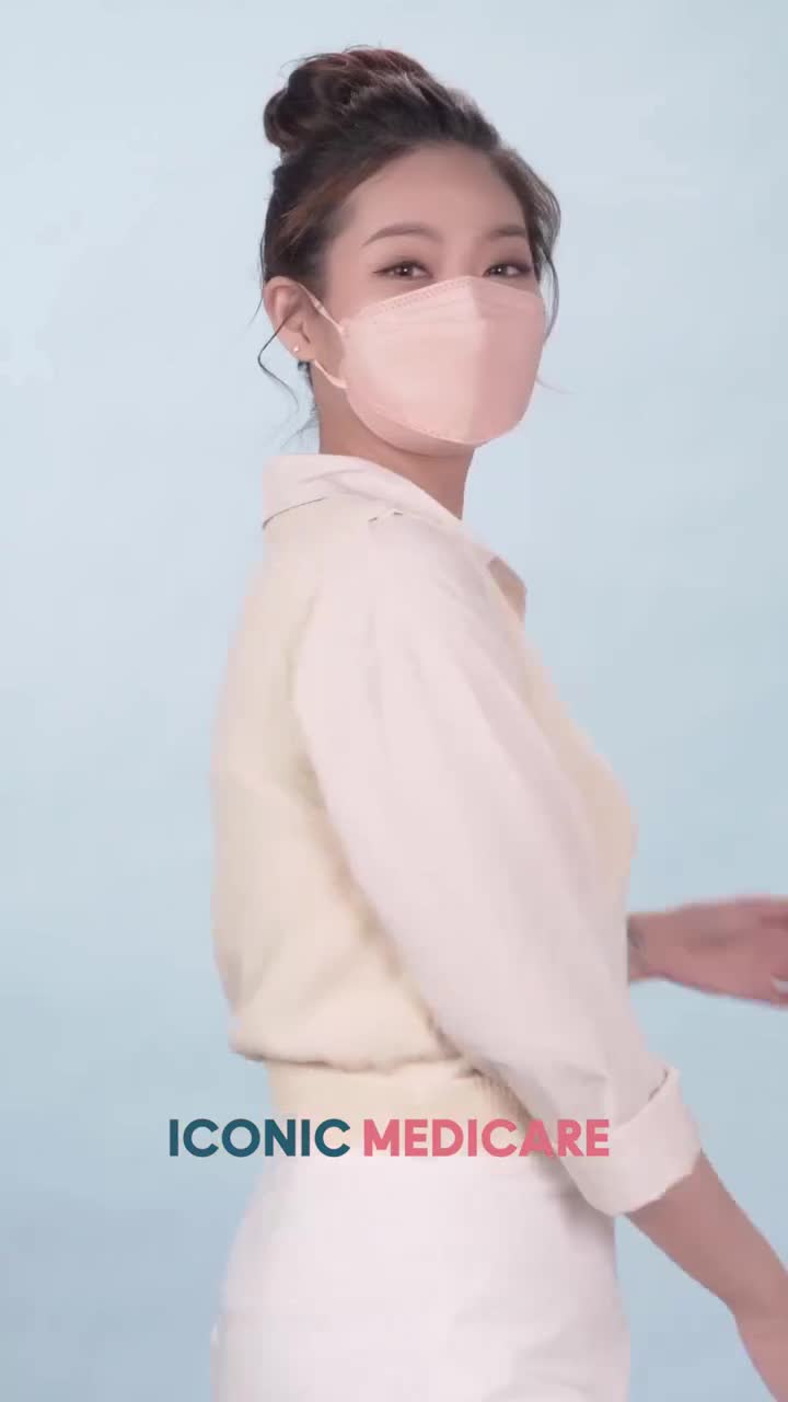 Iconic Medicare 4 Ply KF99/KF94 Protective Respirator - Korean Medical ...