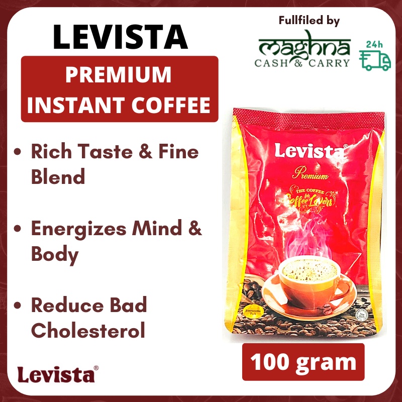 Levista Premium Instant Coffee 50g (Refill Pack) | Shopee Malaysia