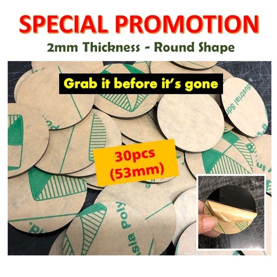 *15pcs/ 30pcs/ 50pcs/100pcs /200pcs *Round Shape Acrylic sheet - DIY ...