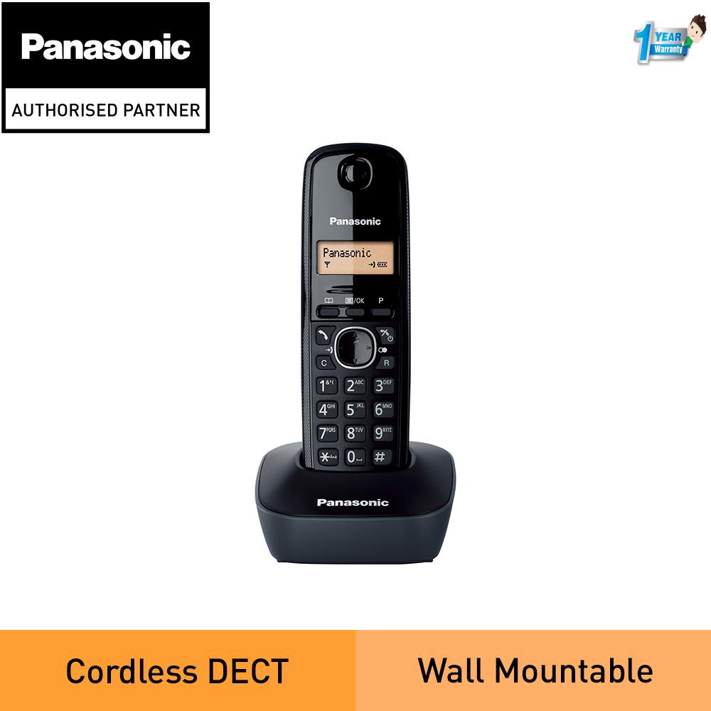 PANASONIC TG1611 CORDLESS PHONE DECT PHONE KX-TG1611MLC | Shopee Malaysia