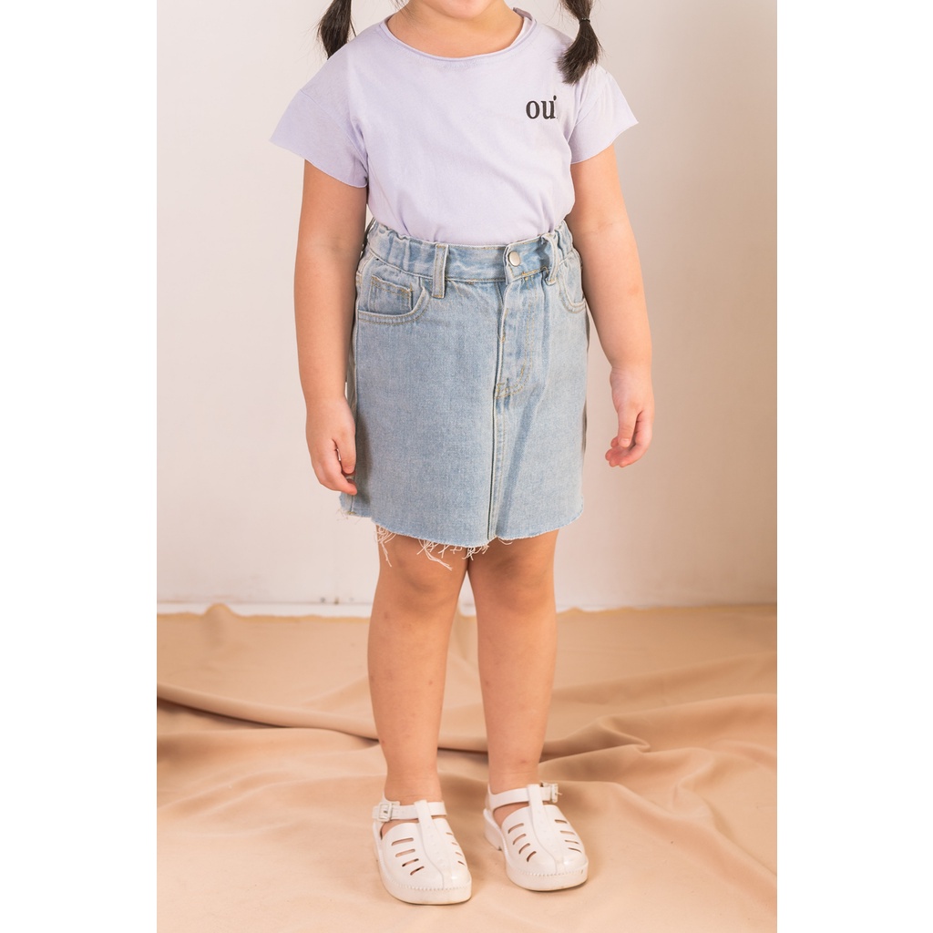 Sky Mini Denim Skirt / Mini Skirt / Kids Mini Skirt / Girl Mini Skirt ...