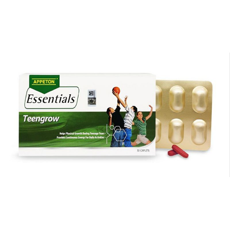 Appeton Multivitamin & Minerals Teengrow Pertumbuhan Tinggi Badan ...