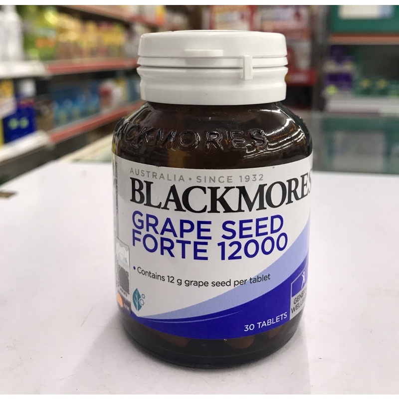 (GOODLIFE) - BLACKMORES GRAPE SEED FORTE 12000 - 30'S | Shopee Malaysia