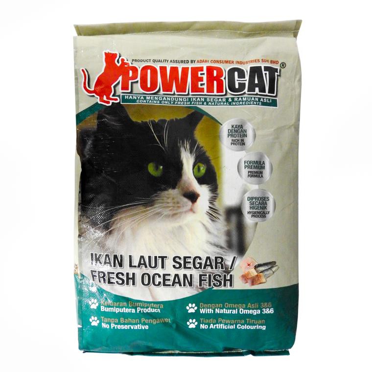 Power Cat Fresh Ocean Fish Cat Food 6.5KG | Shopee Malaysia