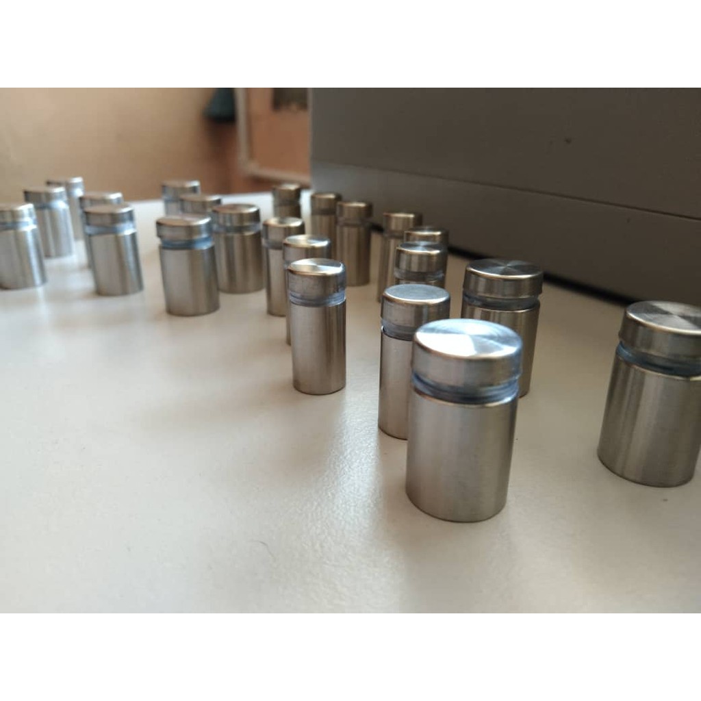 Acrylic screw bolt nut advertising nut glass nut stainless steel ...