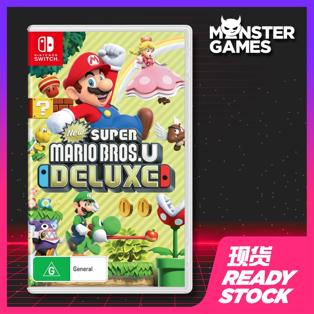 Nintendo Switch New Super Mario Bros. U Deluxe [Chi/Eng] | Shopee Malaysia
