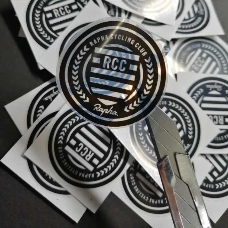 [NEW] Nice Redbubble Rapha & Wolfpack clear transparent round road bike ...