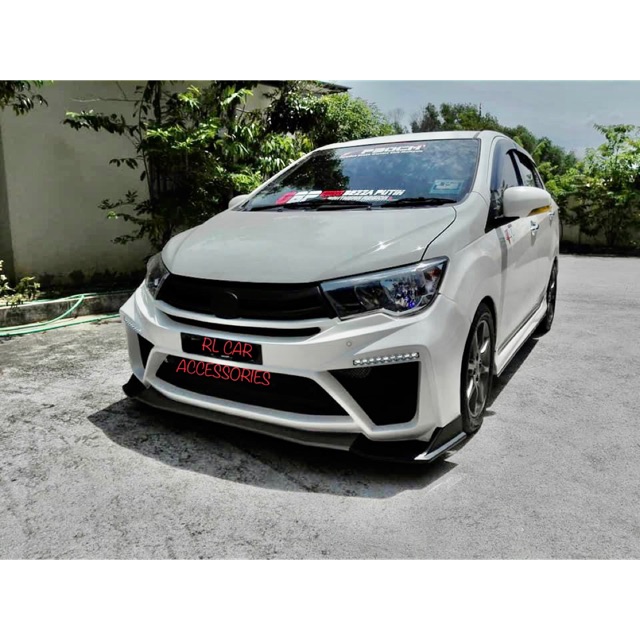 Perodua bezza Gt bodykit body kit front side rear bumper skirt lip boot ...