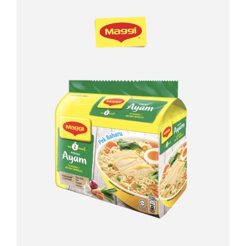 🇲🇾Maggi 2 Min Ayam 5 x 80g | Shopee Malaysia