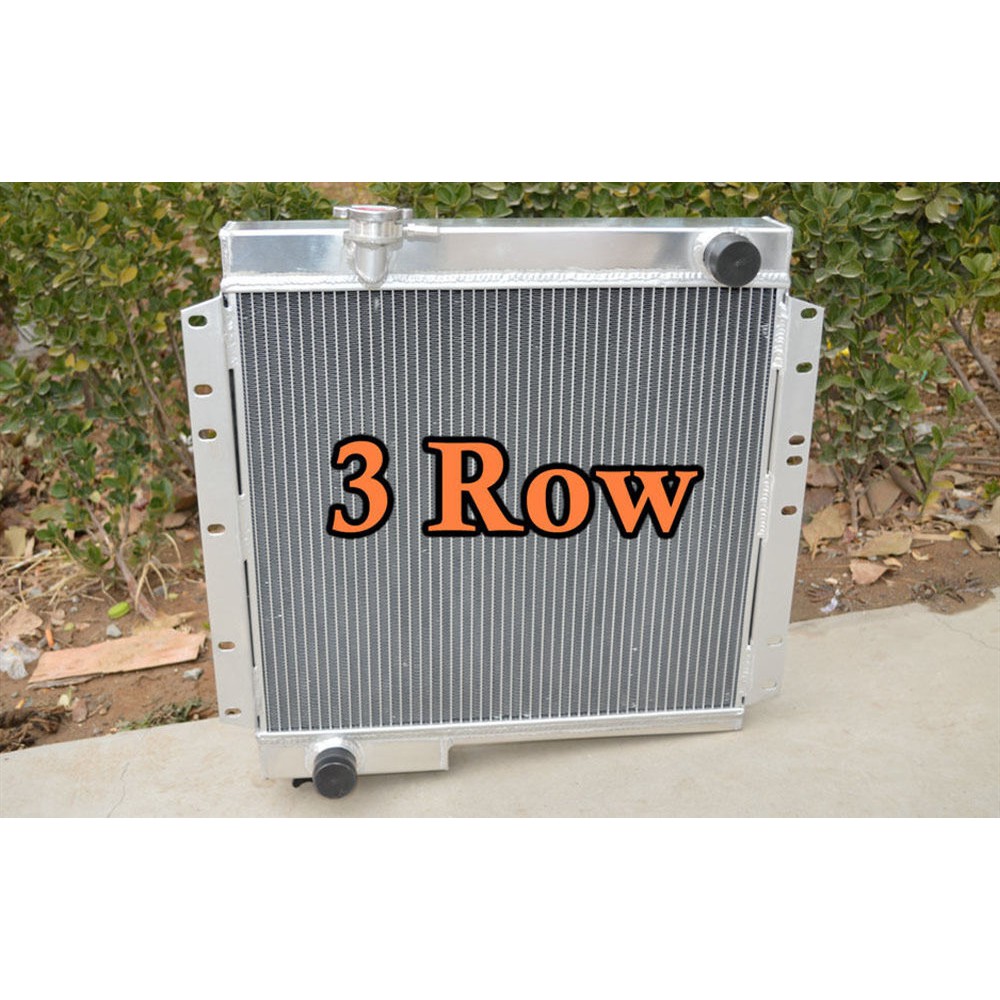 62mm 3 ROW Aluminum radiator For Toyota Land Cruiser BJ40/BJ41/BJ42 ...