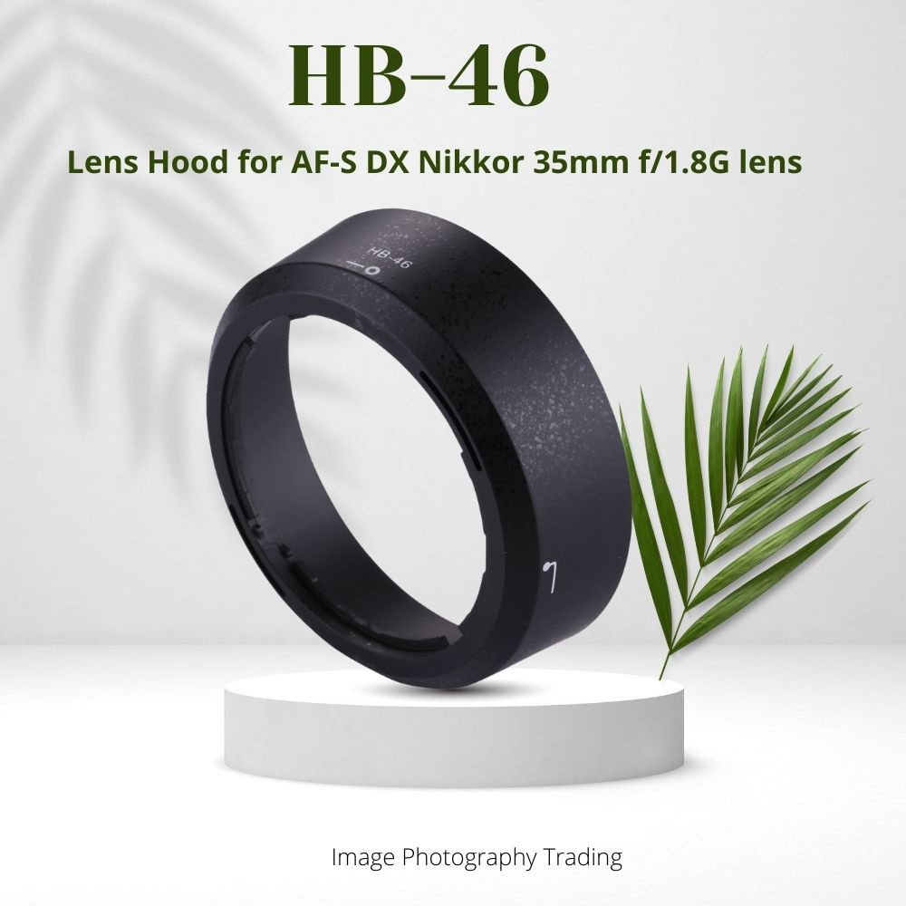 HB-46 HB46 Bayonet Lens Hood For Nikon AF-S DX NIKKOR 35mm f/1.8G Lens ...