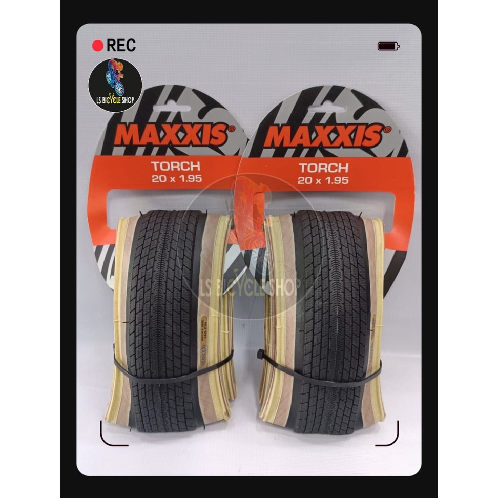 [READY STOCK] ORIGINAL MAXXIS TORCH SKINWALL BMX FOLDABLE TYRE 20 x 1. ...