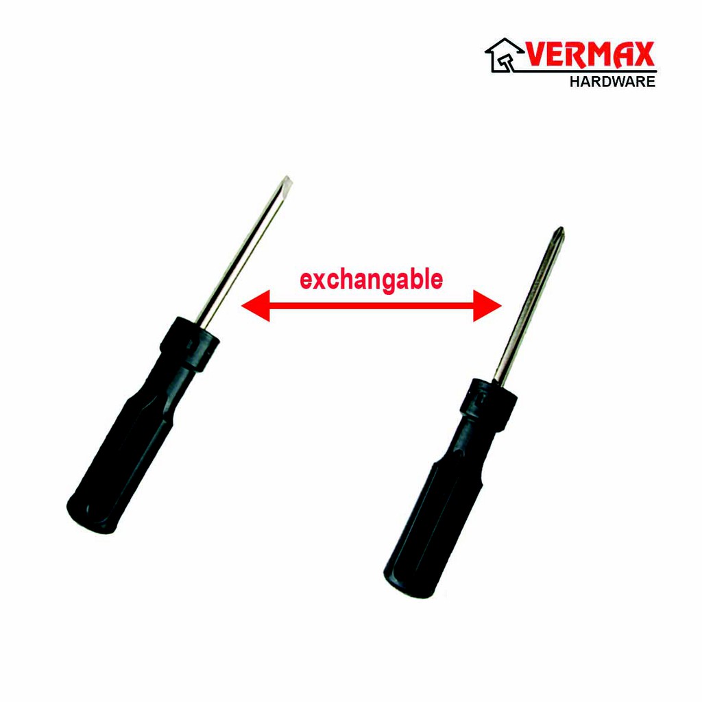 3 inch 2 Way Magnetic Slotted Screwdriver Crosshead / Phillips ...