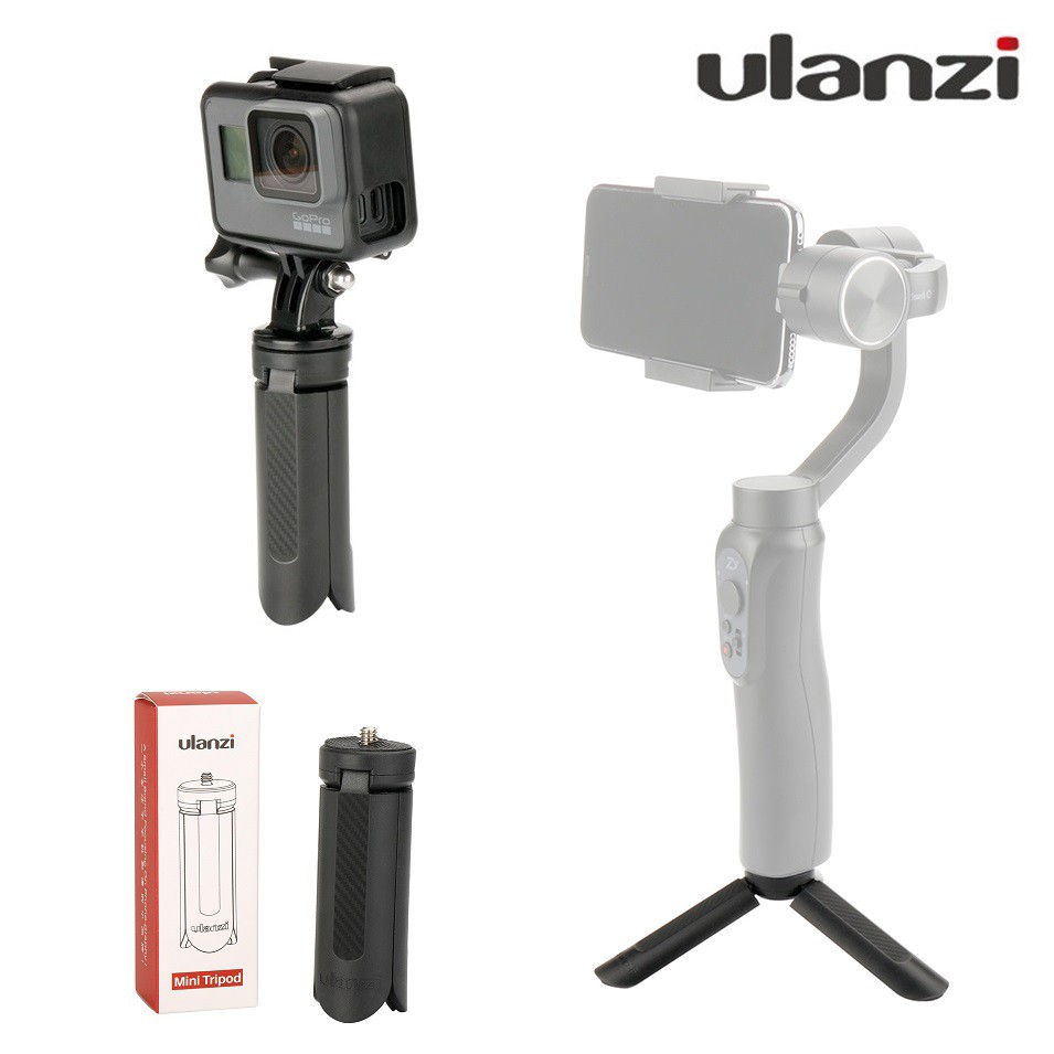 ULANZI Mini Tripod Stand Base GoPro 11 10 9 8 7 6 5 / DJI OM 4 OSMO ...