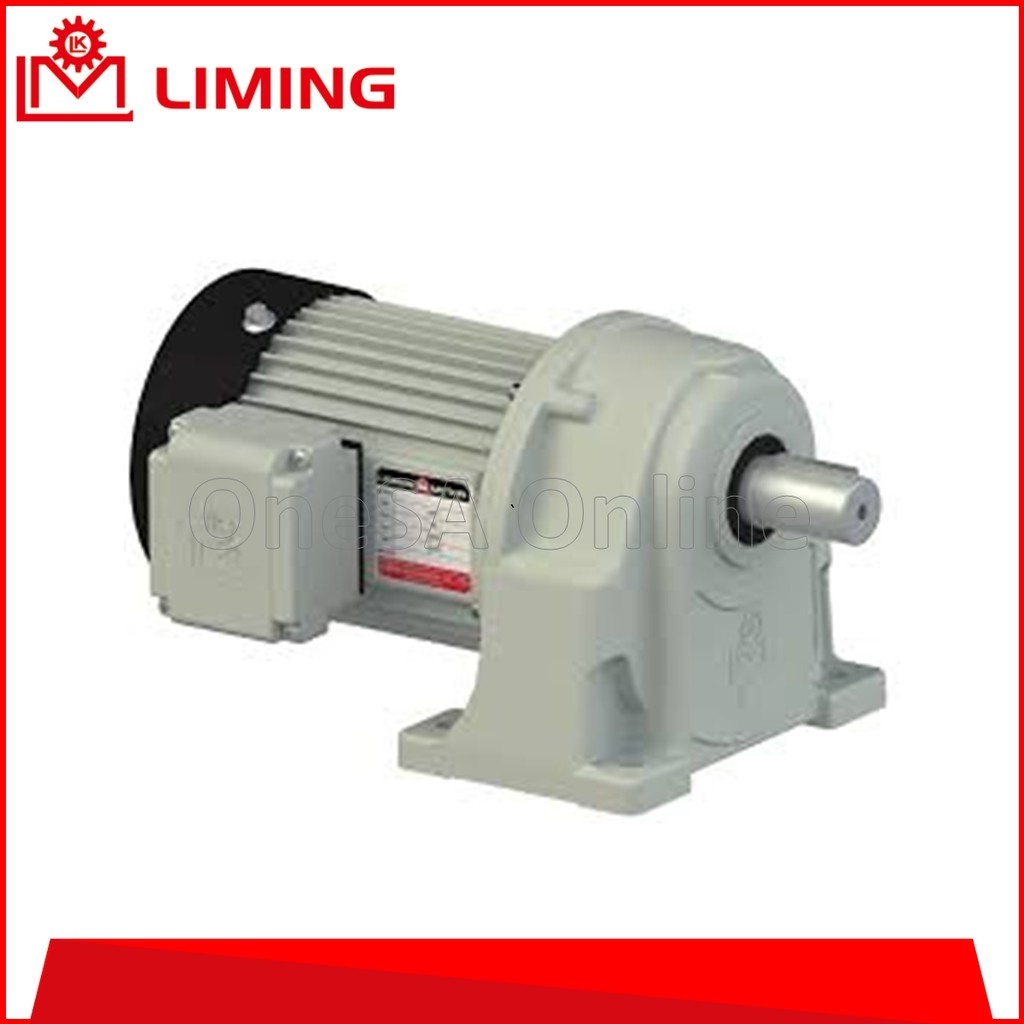 LIMING WORM GEAR REDUCER MOTOR,0.25HP 0.18KW 3PH 4P 1400RPM R:40, (SH ...