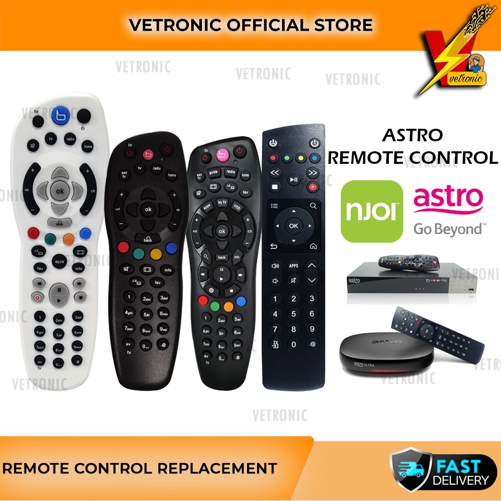 Astro Remote Control Compatible for Astro Ultra Beyond Njoi HyppTV PVR ...