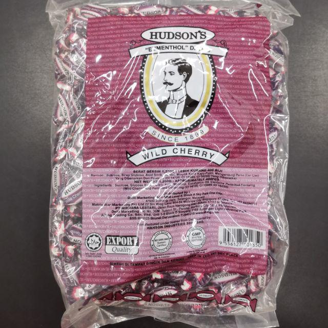 [BORONG] HUDSON'S CANDY 400PCS+- (1.2KG) HUDSON JUJUBES EUMENTHOL DROPS ...