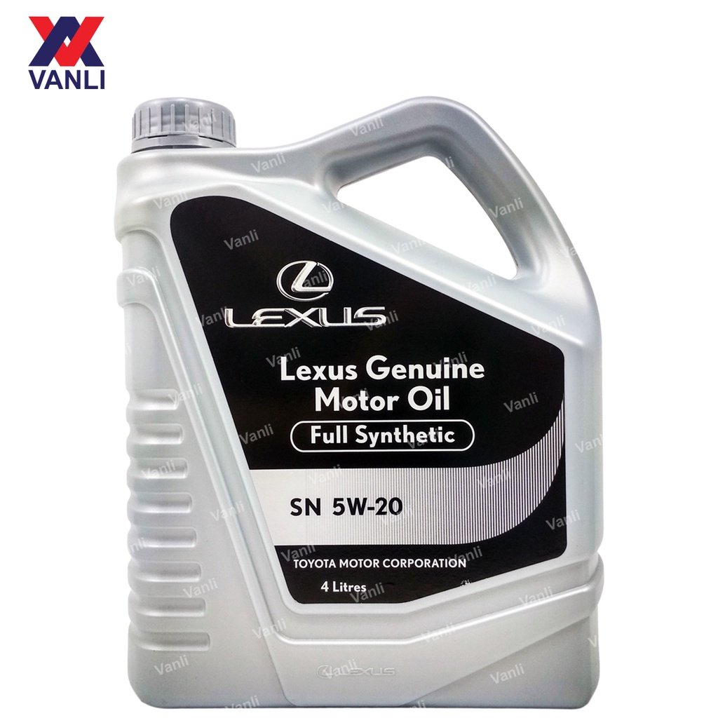 LEXUS Genuine Fully Synthetic Engine Oil 5W20 1L / 4L | Shopee Malaysia