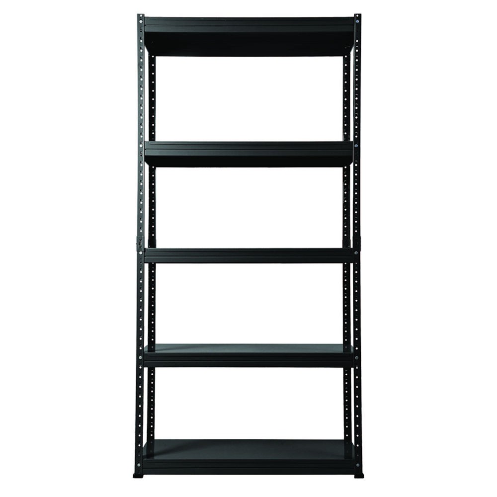 Colourful 5-tiers DIY Metal Storage Boltless Shelf Rack 6ft(H) X 3ft(L ...