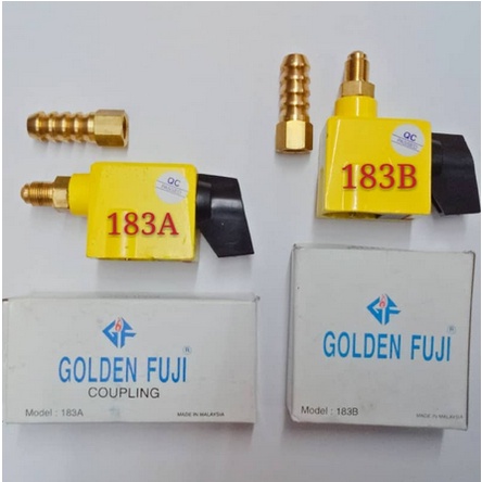 GOLDEN FUJI 183A 183B Gas Regulator Unreduced Pressure Coupling Kepala ...