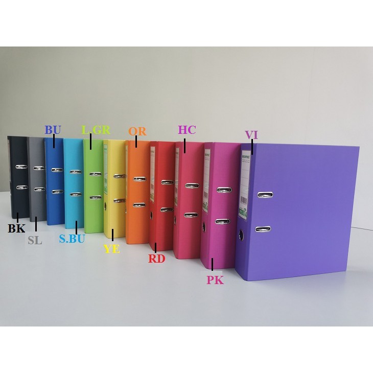 eComaz PP Lever Arch File A4 75mm / Fail Lengkung Tuas PP eComaz Saiz ...