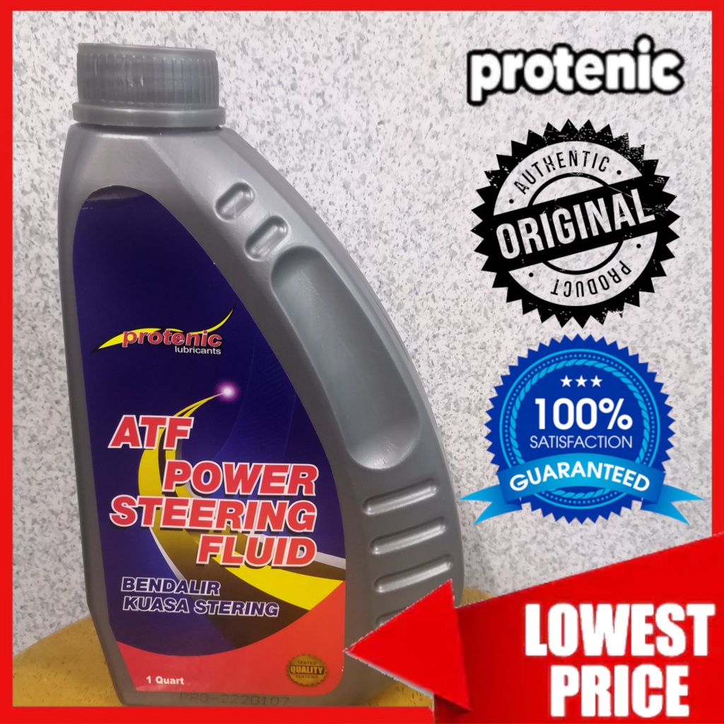 🔥CHEAPEST🔥 Protenic ATF Power Steering Fluid (1L) for Myvi Saga Bezza ...