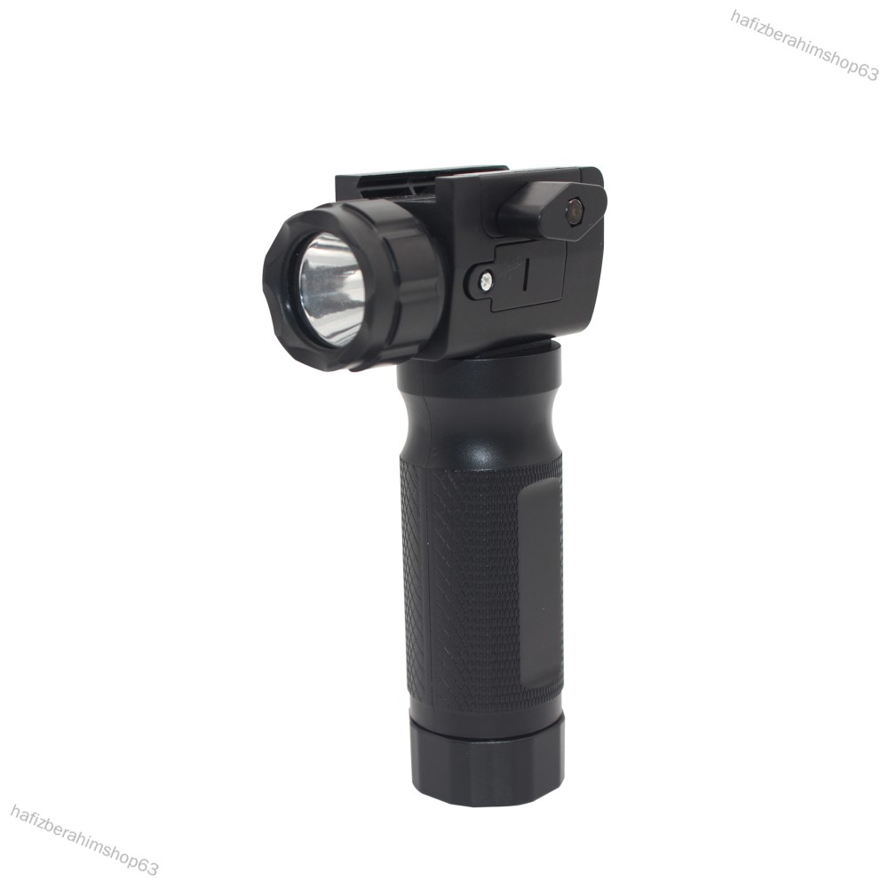 Ultra-Compact Flashlight with 90 Degree Offset Rail Mount and ...