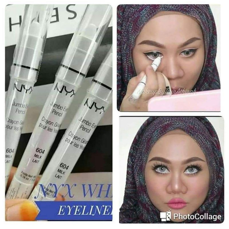 NYX AUTHENTIC EYELINER PUTIH | Shopee Malaysia