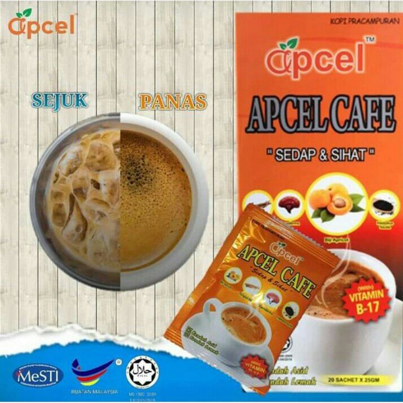 APCEL CAFE KOPI APCEL MINUMAN SIHAT | Shopee Malaysia