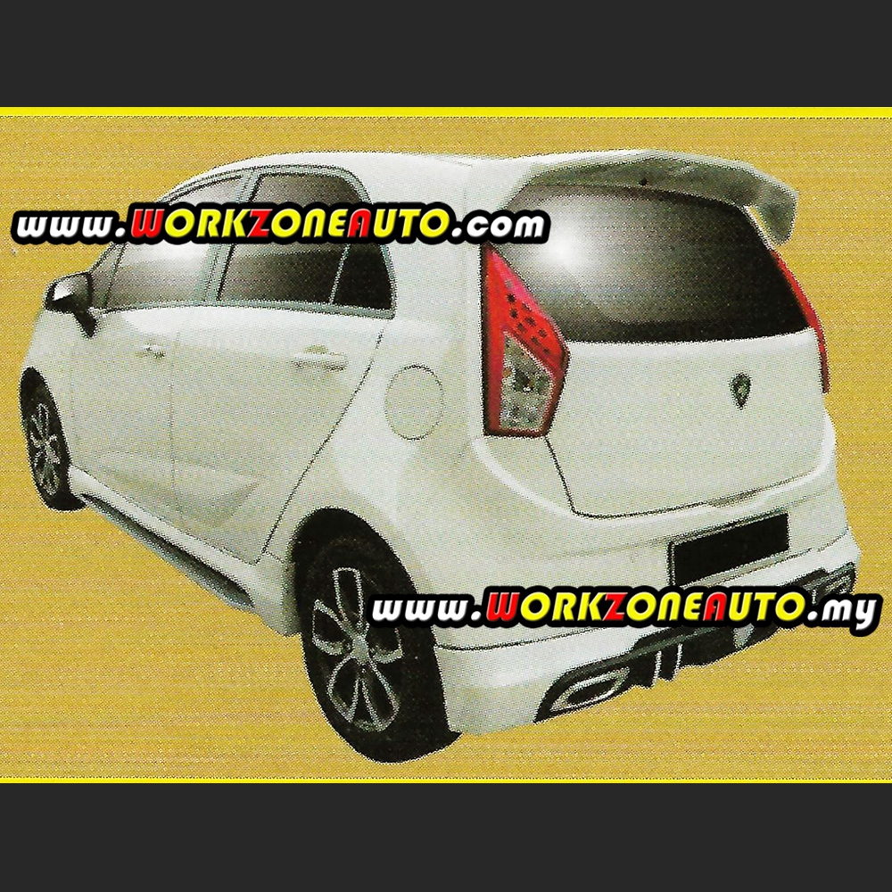 LL7314 Proton Iriz Fiber Spoiler (Mugen) | Shopee Malaysia
