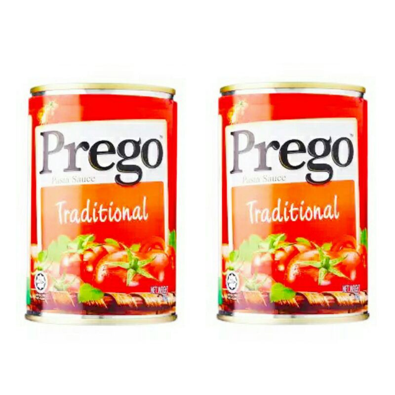 Prego Traditional Pasta Sauce Can 300grams (Twin Pack) | Shopee Malaysia